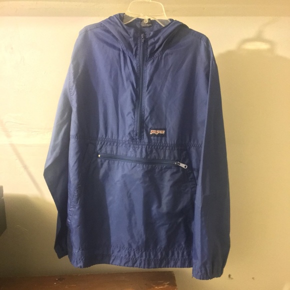 Jansport | Jackets & Coats | Jansport Blue Windbreaker M | Poshmark